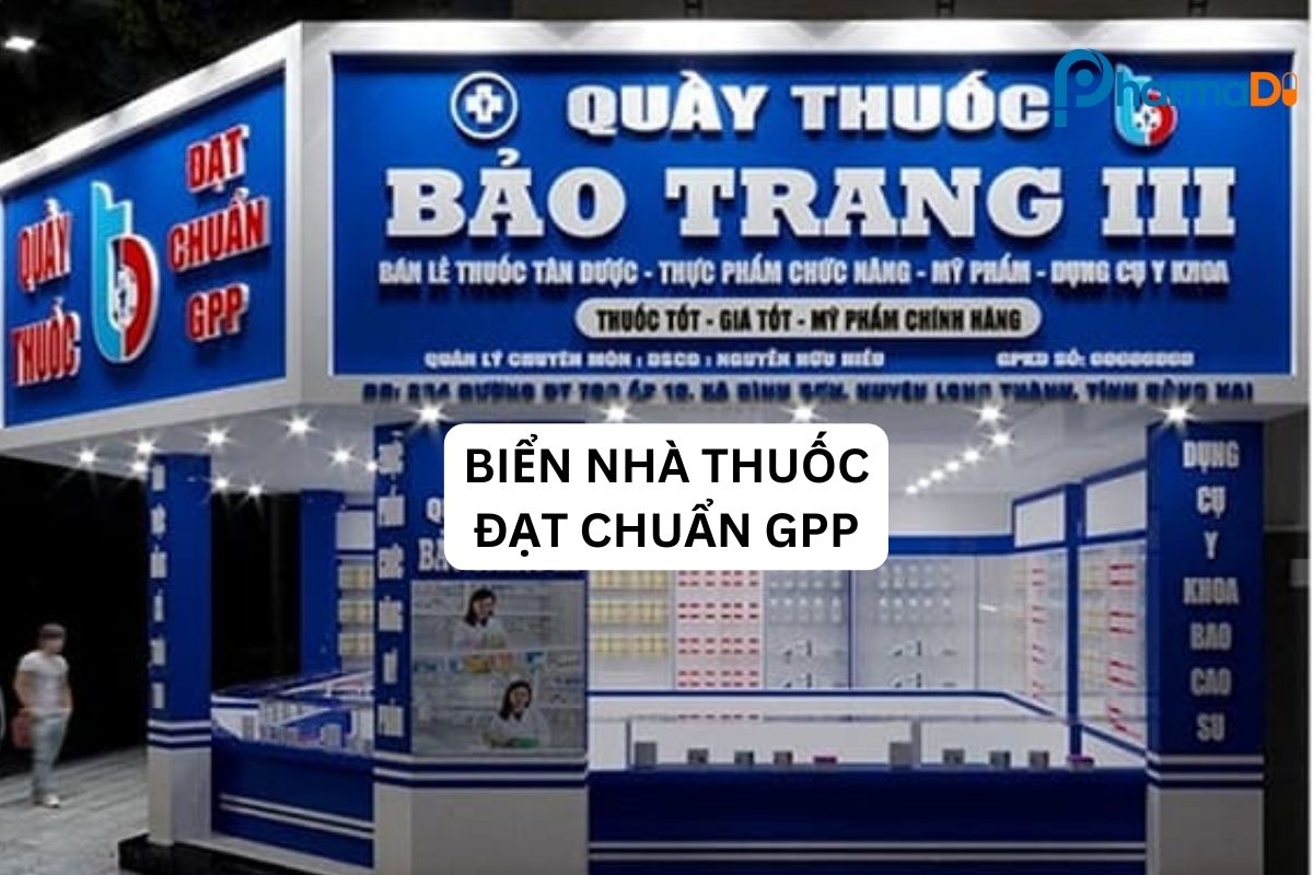 Top 25+ Biển nhà thuốc đạt chuẩn GPP thu hút, chuyên nghiệp - PharmaDi