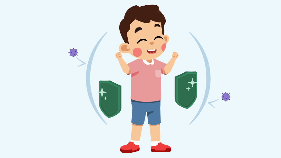CÁCH TĂNG CƯỜNG HỆ MIỄN DỊCH TẠI NHÀ CHO TRẺ - PharmaDi