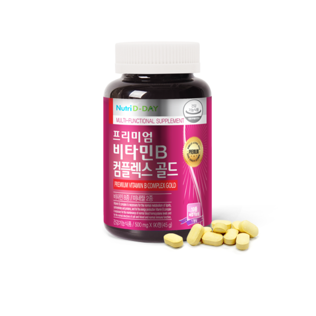 [Sale Date 01/2026] Vitamin B Complex Gold H/90v NUTRI D-DAY - PharmaDi