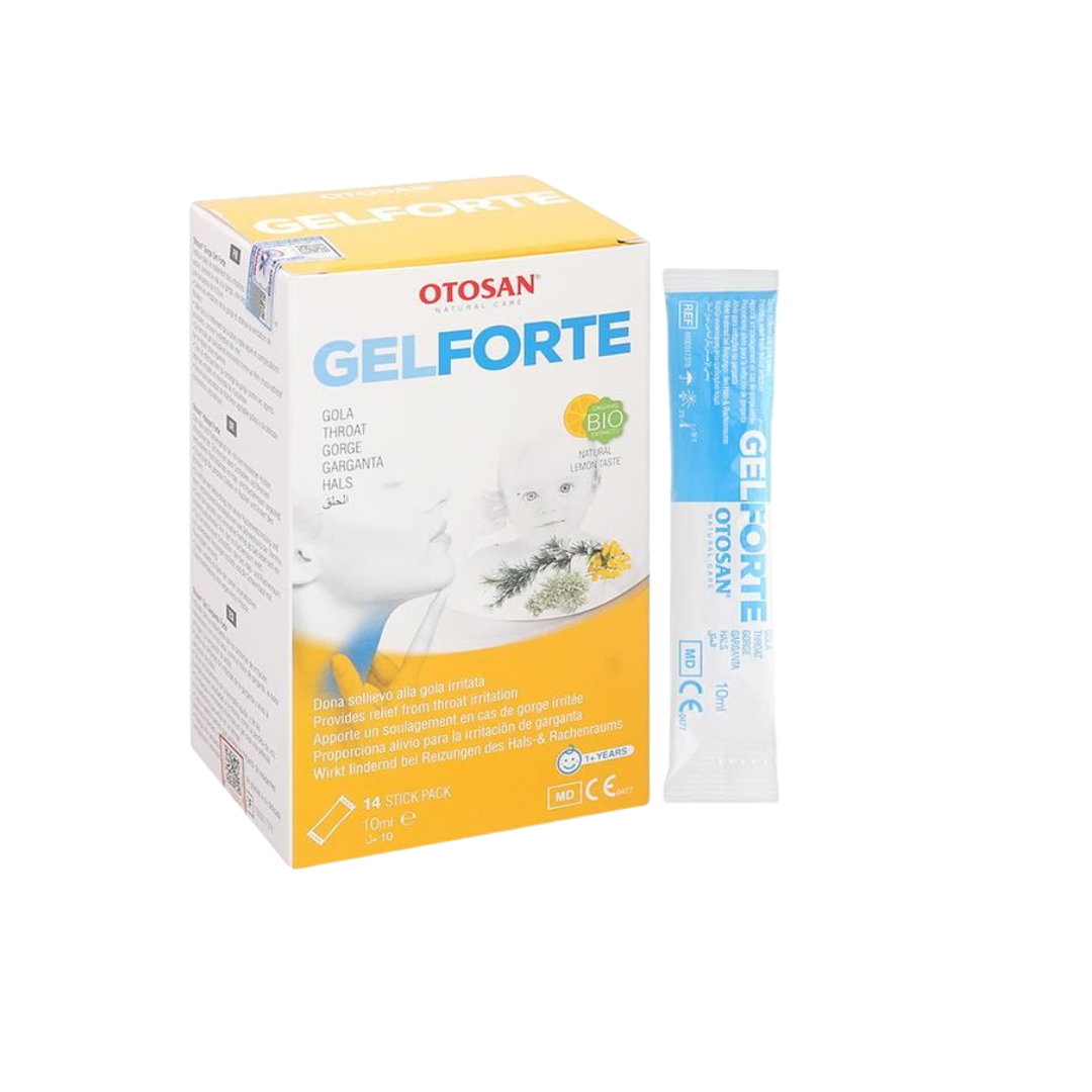 Gel Forte H/14 gói OTOSAN Gel ngậm họng hỗ trợ điều trị viêm họng cấp ...